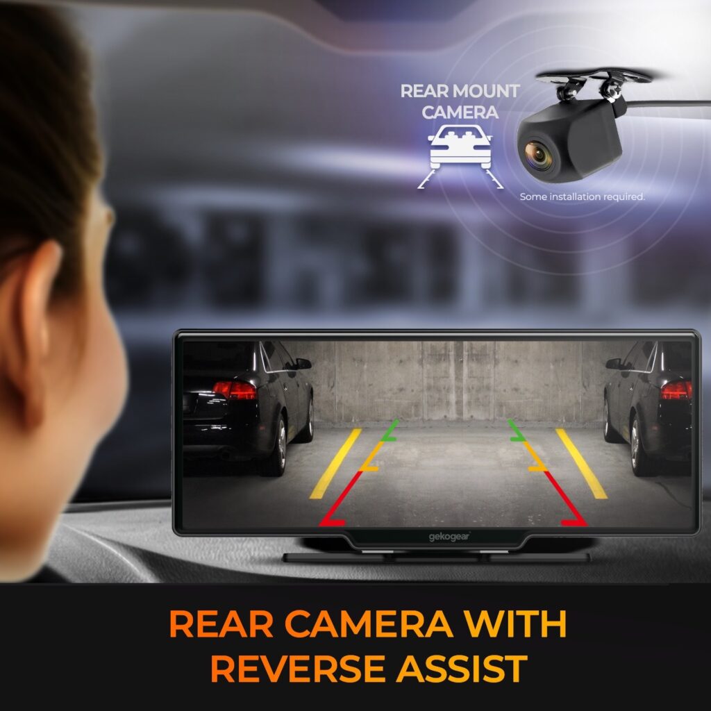 Orbit C120 10.26” Infotainment Display with Dash Cam and Backup Cam ...