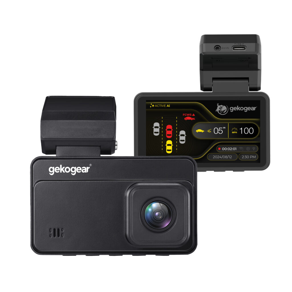 Orbit D220 2K Quad HD AI Front and Rear Dash Cam - GekoGear
