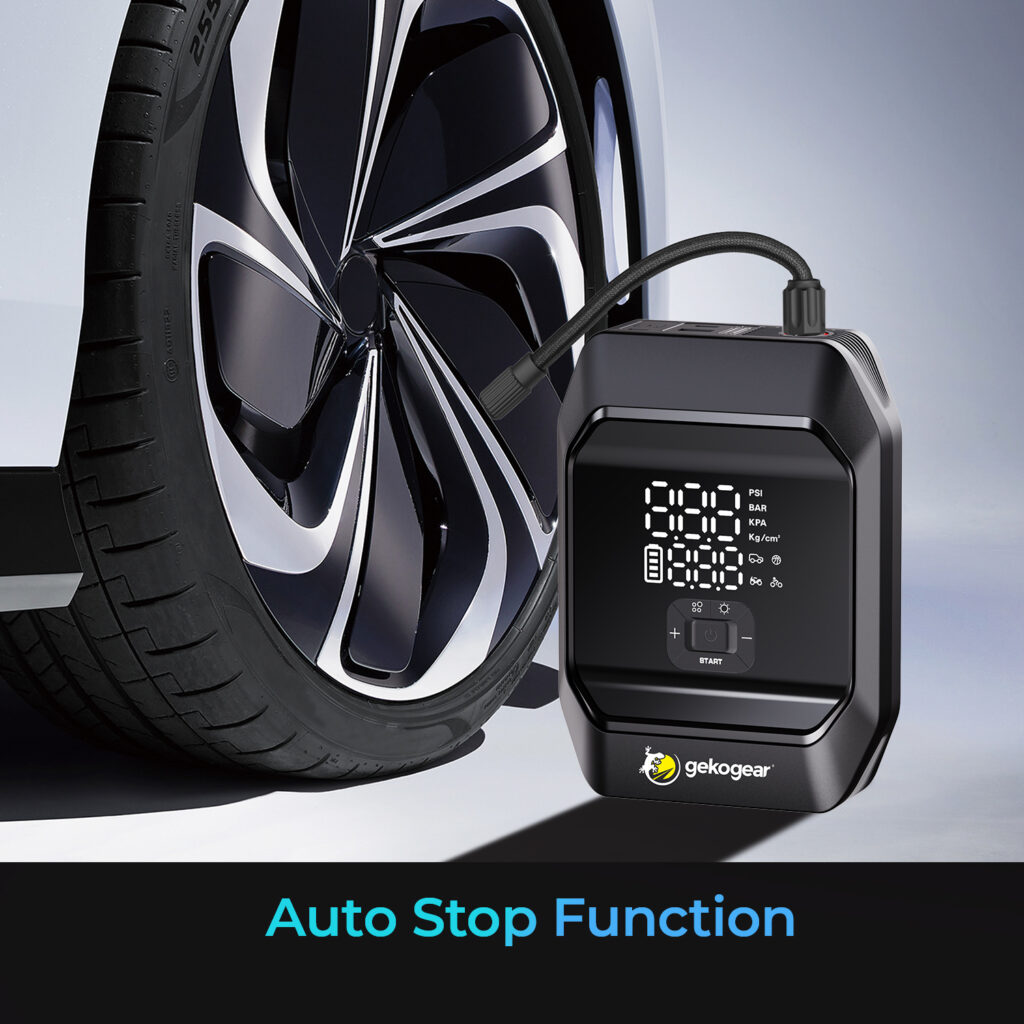 AirFlux 300 – 2-in-1 Portable Air Pump & Jump Starter - GekoGear